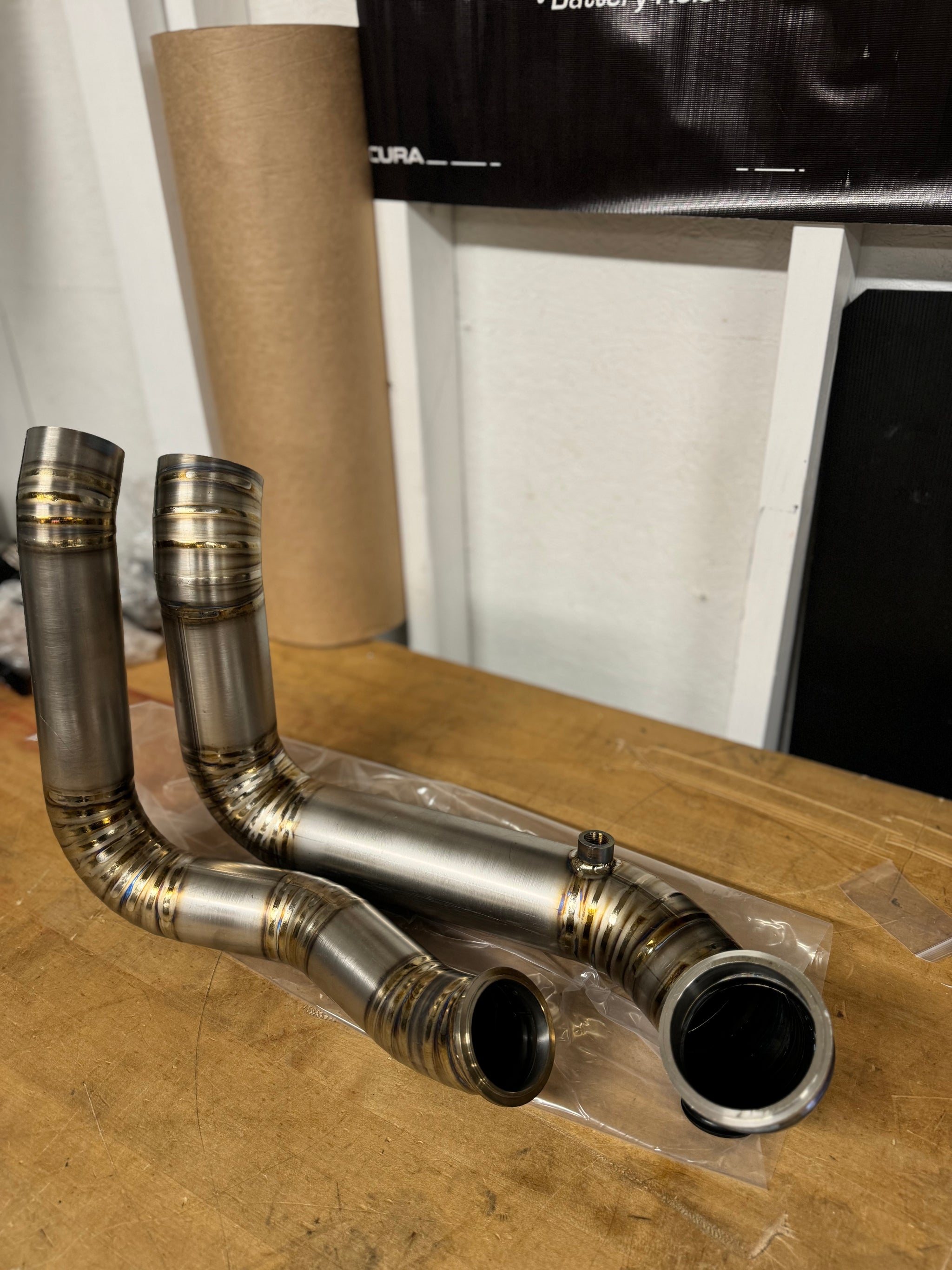 V2 Turbo Hood Exit Pipes – Dc5creations