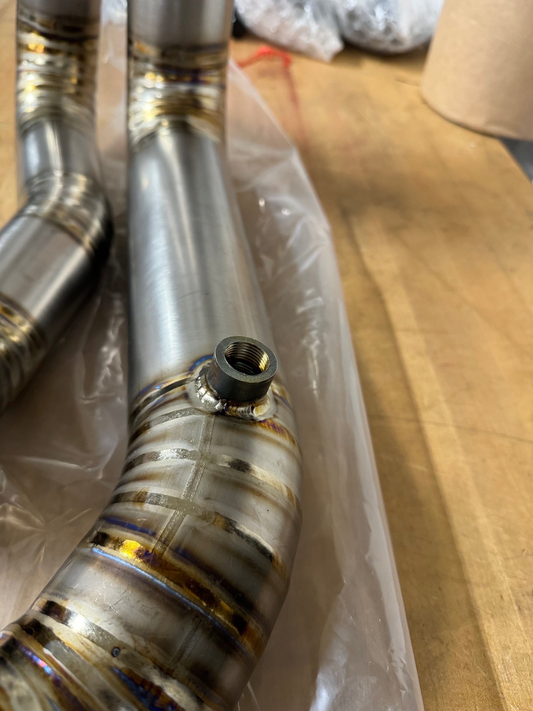 V2 Turbo Hood Exit Pipes – Dc5creations