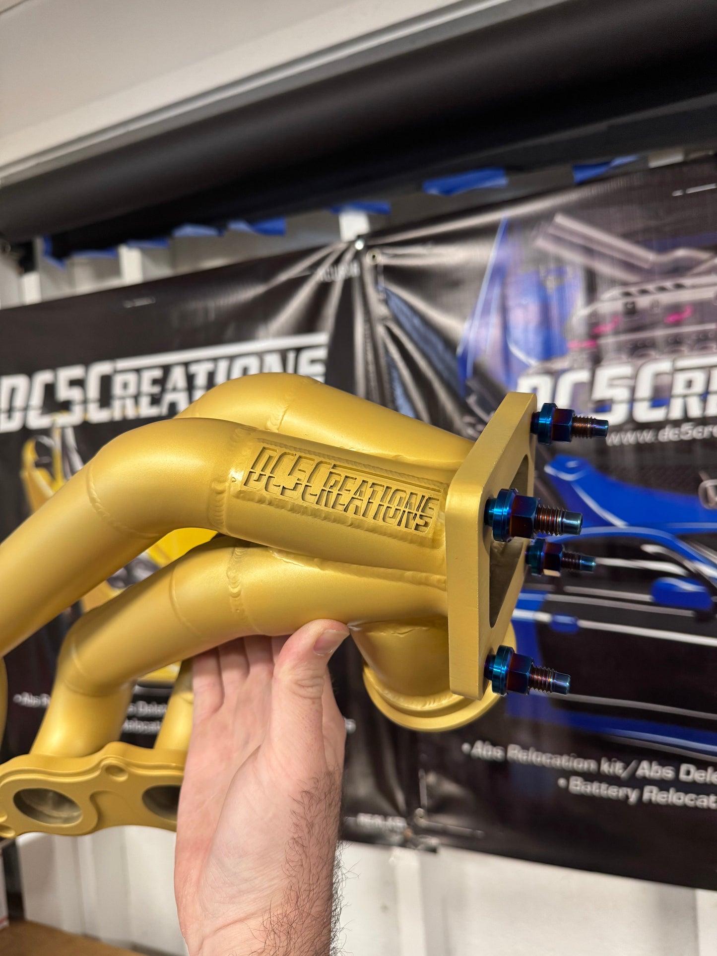 K-Series Ti Exhaust- Turbo stud – Dc5creations