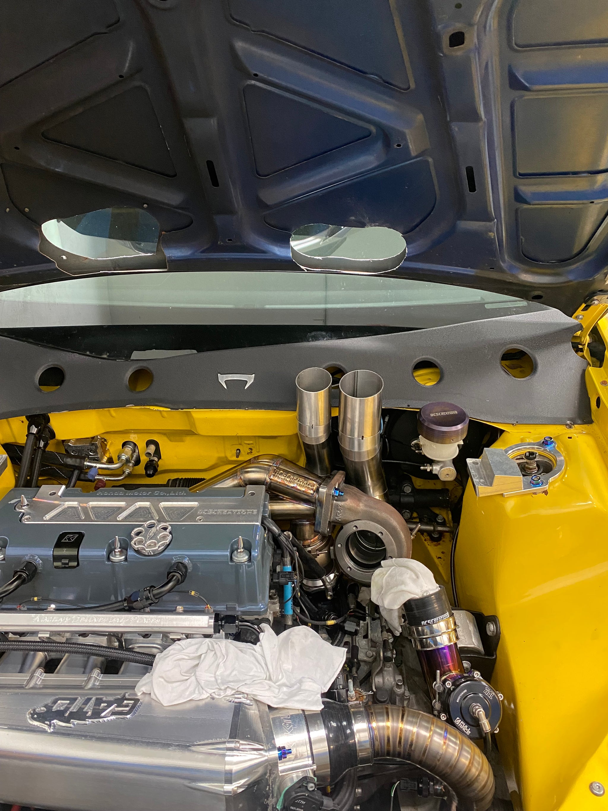 V3 Hood Exit Exhaust Pipes – Dc5creations