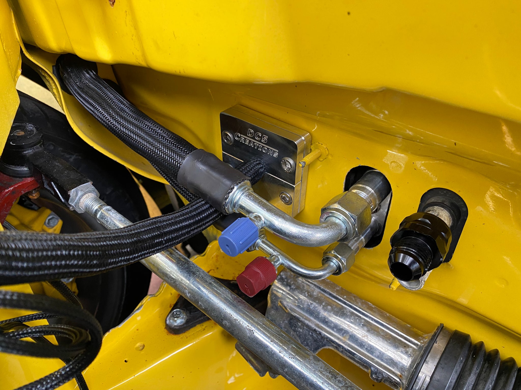 Firewall Harness Billet Cover – Dc5creations